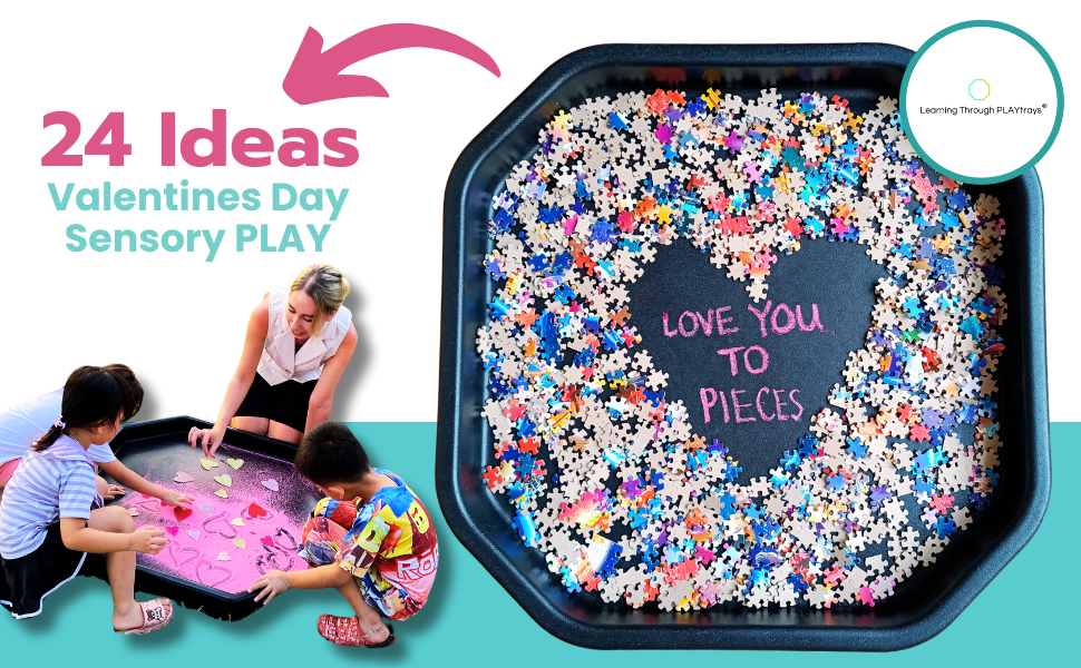 Valentine’s Day Tuff Tray Ideas: Easy Sensory Bin Fillers – Learning ...