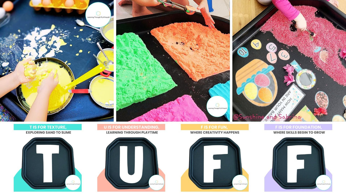 Sensory Play : What Will You Put in Your TUFF Tray – Learning Through ...