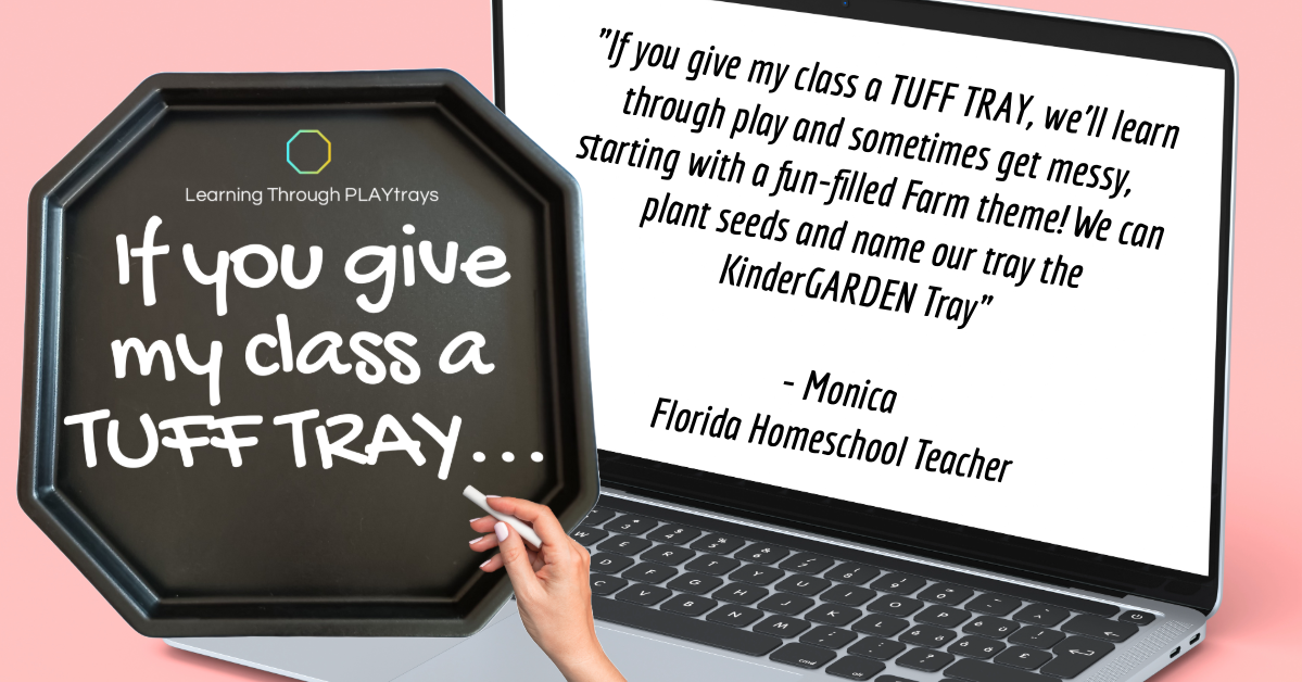 If you give my class a Tuff Tray - USA Sensory Table WIN – Learning ...