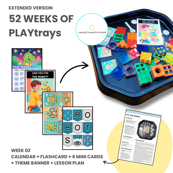 Free Preschool Curriculum with Tuff Tray - 52 Weeks of Play Ideas ...