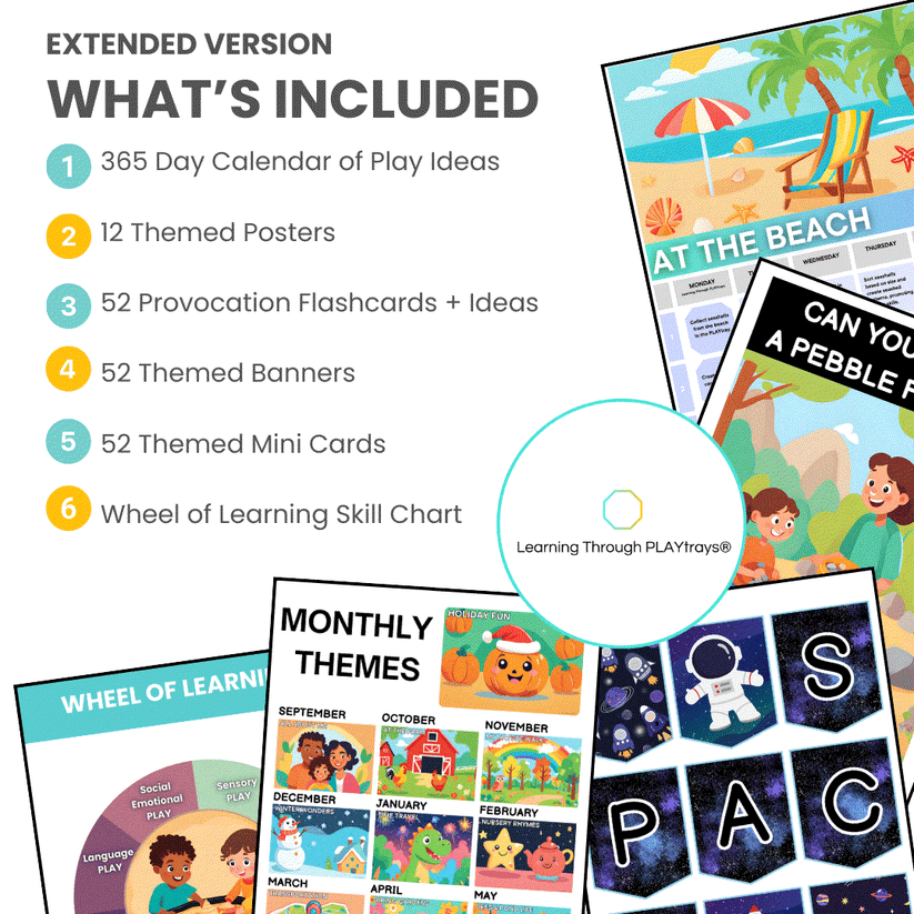 Free Preschool Curriculum with Tuff Tray - 52 Weeks of Play Ideas ...