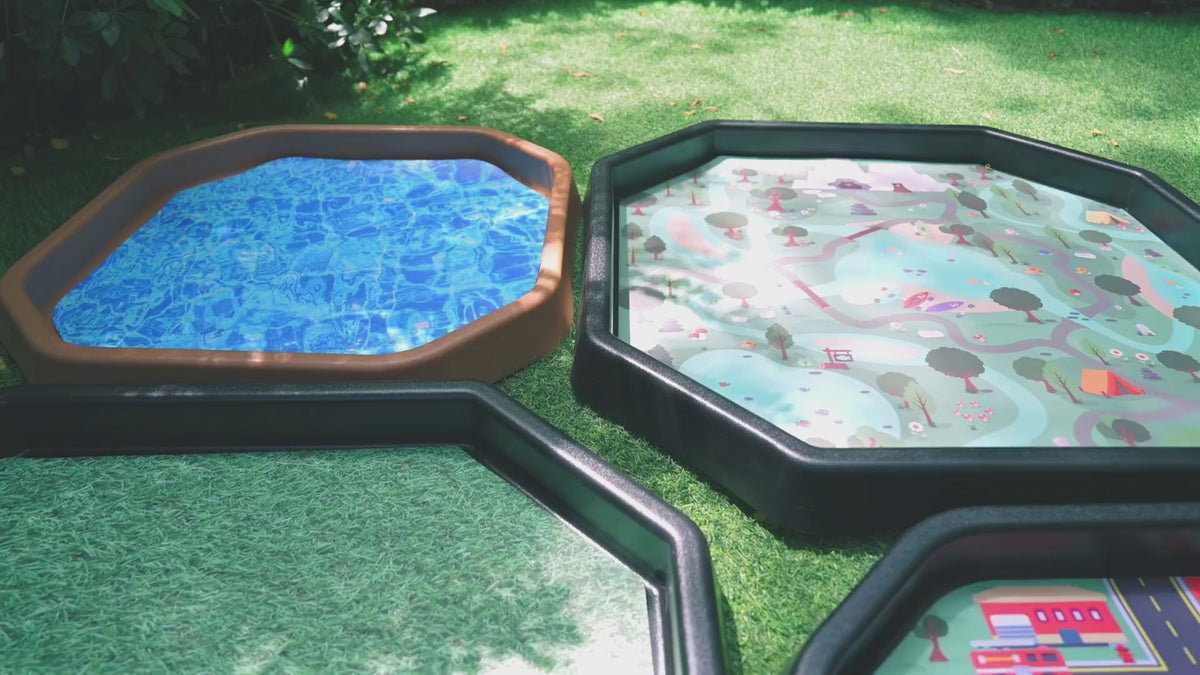 Tuff Tray Small Town & Park PLAYtray Mat for Creative Play – Learning ...